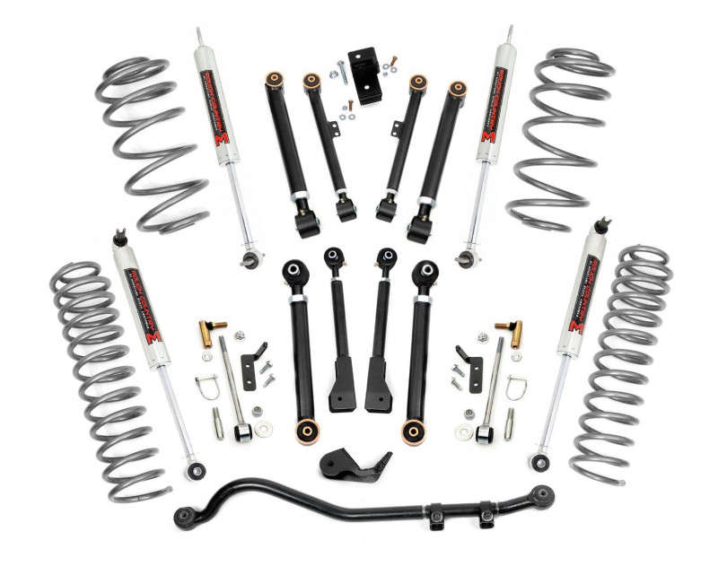 Rough Country 61240-RC 2.5 Inch Lift Kit | X-Series | M1 (97-06 Jeep Wrangler TJ | 4WD ...
