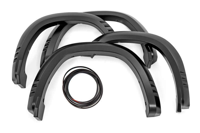 Rough Country F-D319201-DX8-RC SF1 Fender Flares | DX8 Black ...