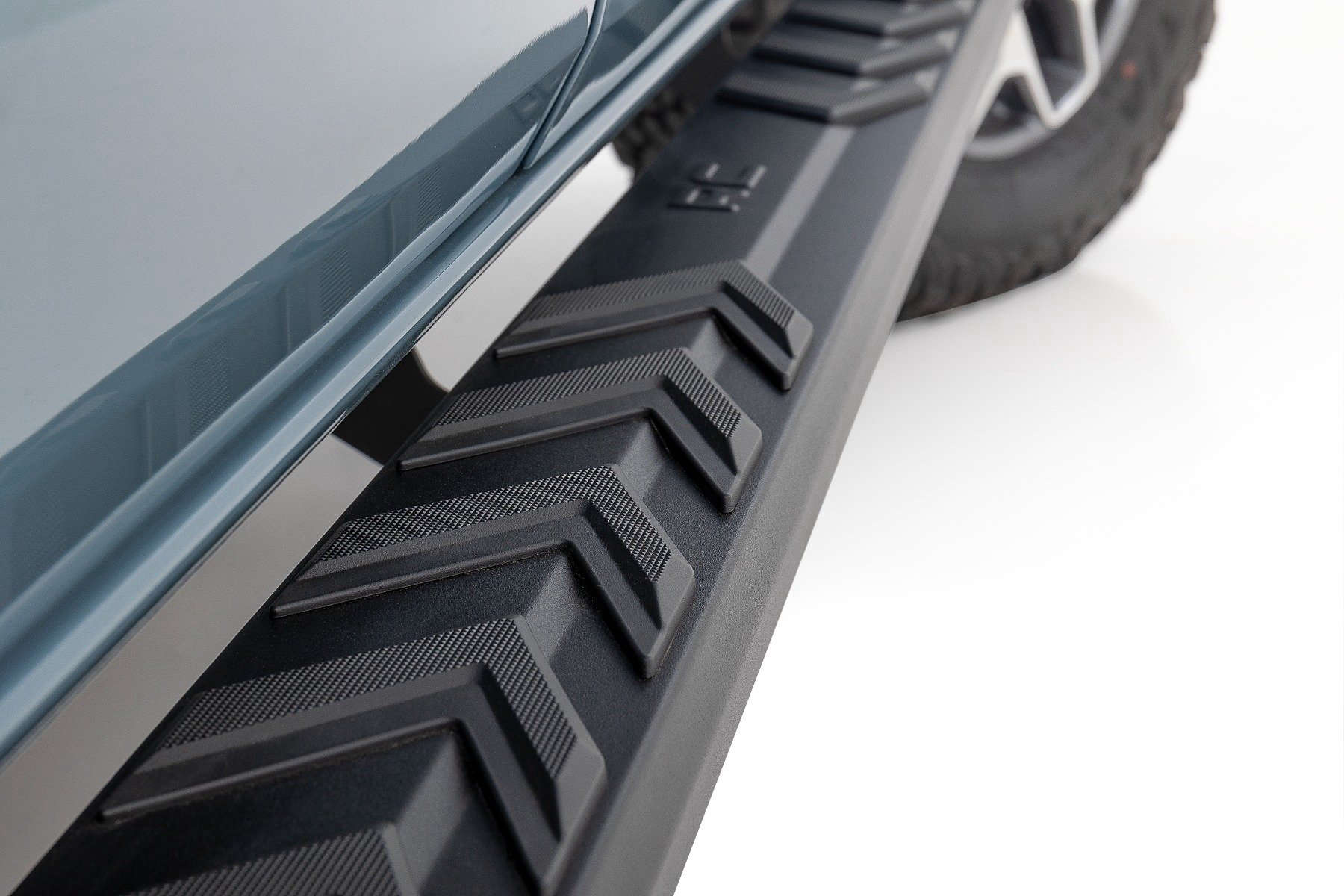 Rough Country 41007-RC BA2 Running Boards | Side Step Bars | Custom Offsets