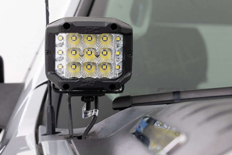 Rough Country 82059-RC LED Ditch Light Kit | Ditch Mount | 2" Spectrum ...