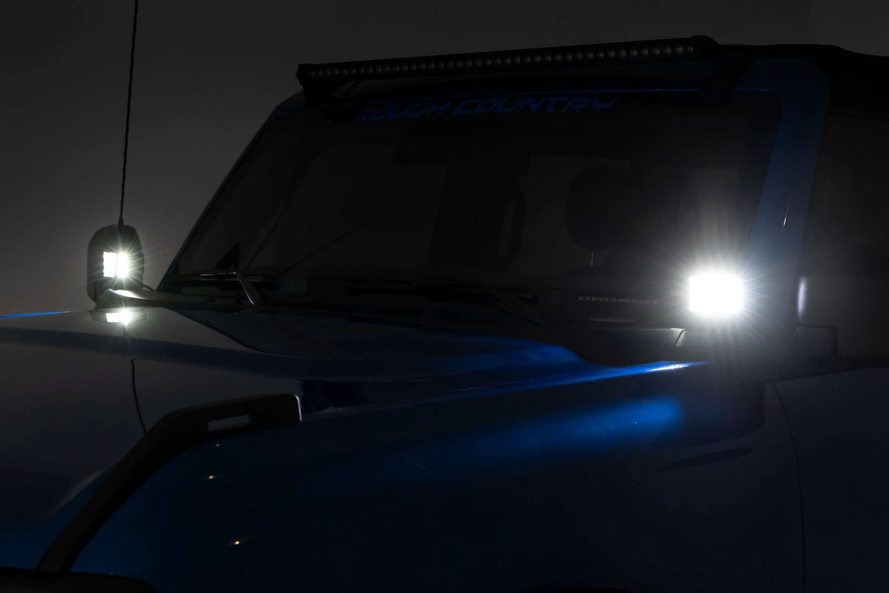 Rough Country 82047-RC LED Light Kit | Ditch Mount | 2" Spectrum Pair ...