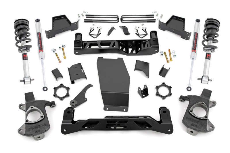 Rough Country 22740-RC 6 Inch Lift Kit | Alu/Stamp Steel | M1 Struts ...