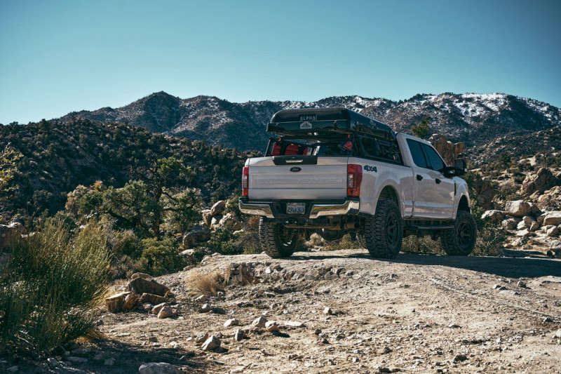 Tuff Stuff Overland TS-RTT-CS-BK-TUFF Alpha Hard Top Side Open Tent ...