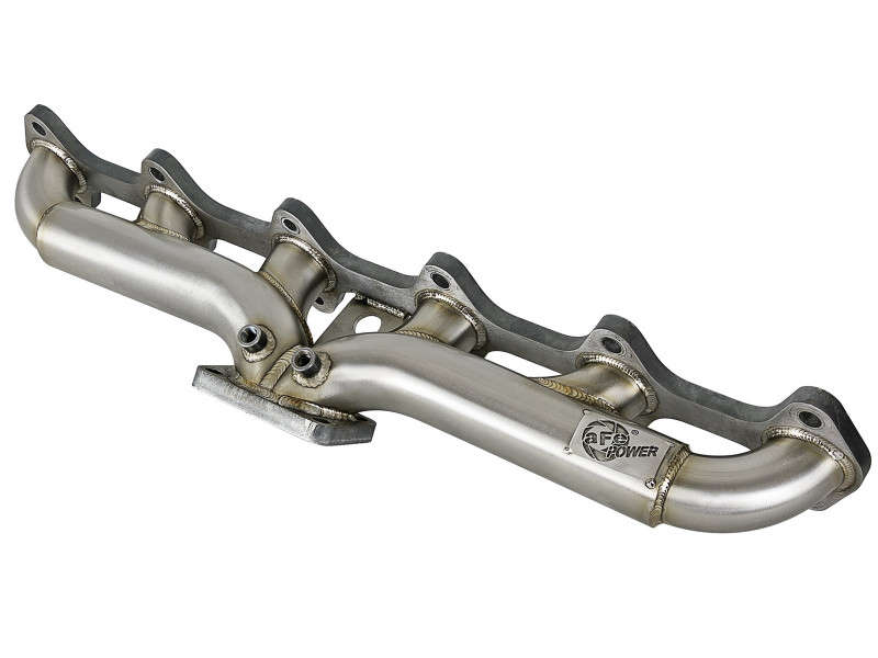 aFe Power 48-32019-AFE Twisted Steel 304 Stainless Header W/ T4 Turbo ...
