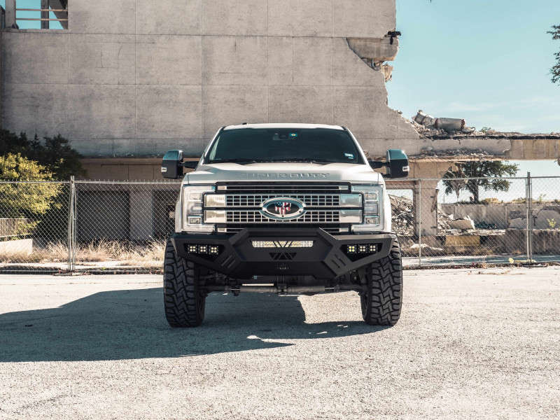 Road Armor 6172XFPRB-RA SPARTAN Front Bumpers | Sheet Metal Pre-Runner ...