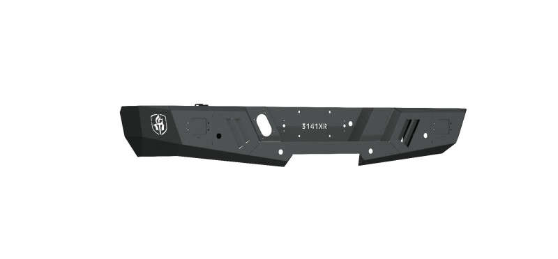 Road Armor 3141XR0B-RA SPARTAN Rear Bumpers | Texture Black (14-18 ...