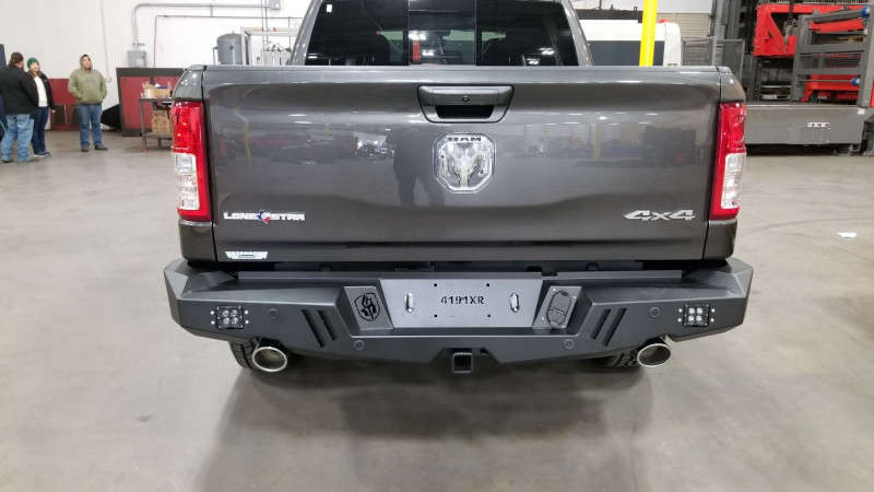 Road Armor 4191XR0B-RA SPARTAN Rear Bumper | Texture Black | TrailBuilt ...