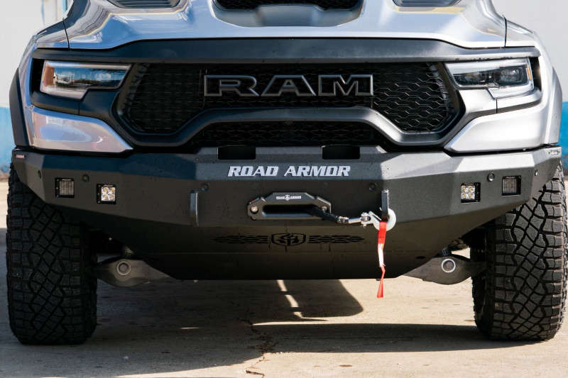 Road Armor 4211F0B-RA Stealth Front Winch Bumper | Texture Black ...
