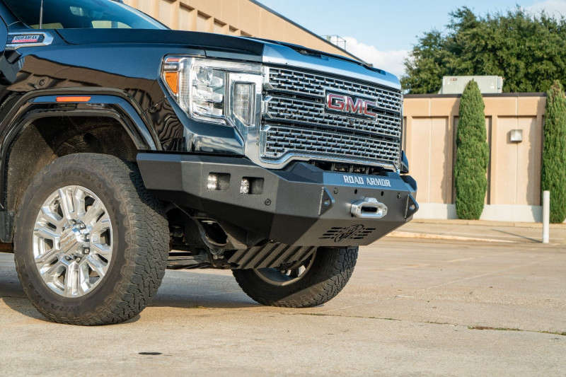 Road Armor 2202F3B-RA Stealth Front Bumpers | Winch | Sheet Metal Pre ...