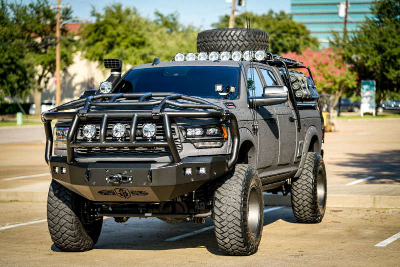 Road Armor 4192F6B-RA Stealth Front Winch Bumper Titan II Guard ...