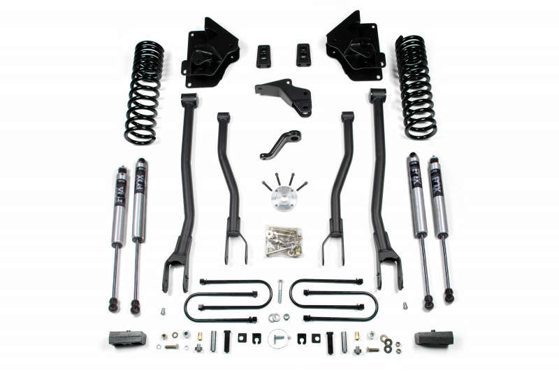BDS Suspension BDS1613FPE 4" Lift Kit W/ 4-Link | 3" Rear Lift Block ...