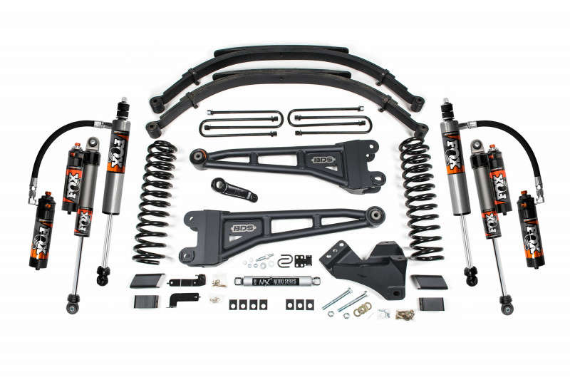 BDS Suspension BDS2210FPE 5" Lift Kit W/ Radius Arm | Rear Lift Leaf ...