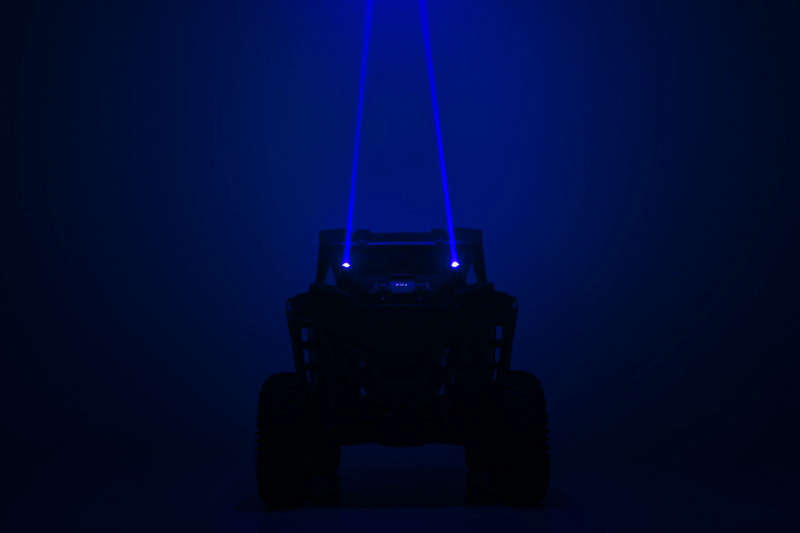 Rough Country 78870-RC Laser Whip Light Kit | RGBW | Pair (UTV/ATV ...