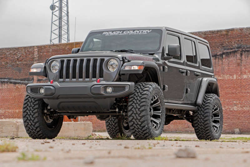 Rough Country 79770-RC 2.5" Lift Kit | Coils | V2 (2024 Jeep Wrangler ...