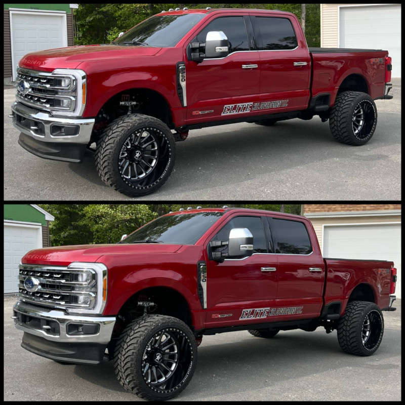 Wicked MFG WICKED-SL4-2023-F350-DRW 4" Suspension Lift (23-25 Ford F ...