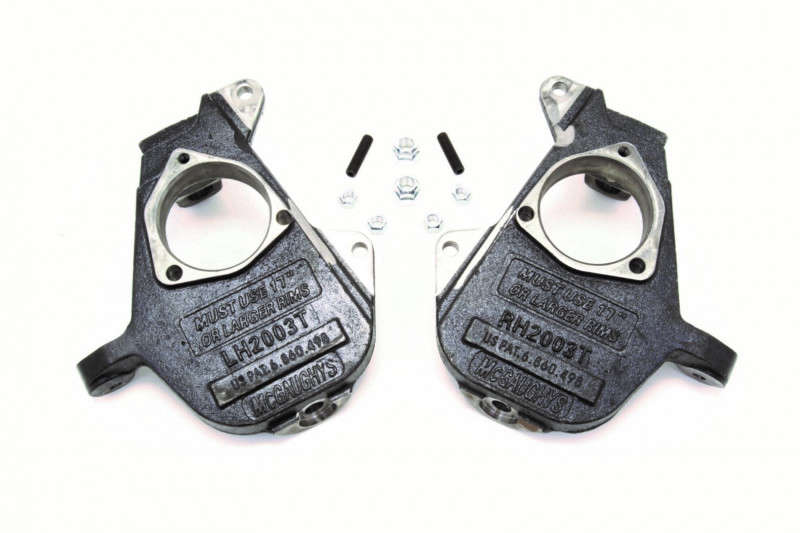 McGaughys 33004-McG 2" Drop Spindles (99-06 GMC/Chevrolet/Cadillac ...