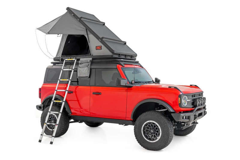 Rough Country 99077-RC Hard Shell Roof Top Tent | Low-Profile Aluminum ...