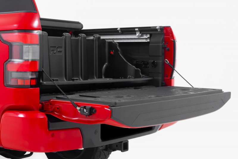 Rough Country 10203-RC Truck Bed Cargo Storage Box | Easy Access | Mid ...