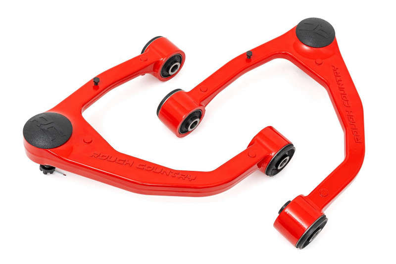 Rough Country 76901RED-RC Red Forged Upper Control Arms | OE Upgrade ...