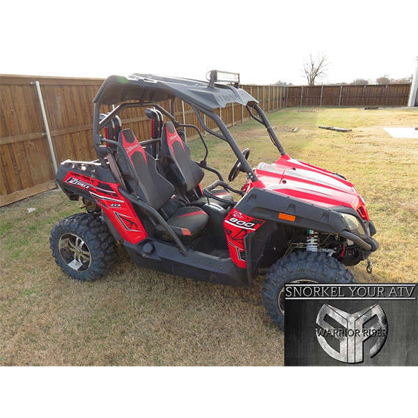 Snorkel Your ATV 71-11229-SYA Warrior Riser Snorkel Kit (14-22 CFMOTO ...