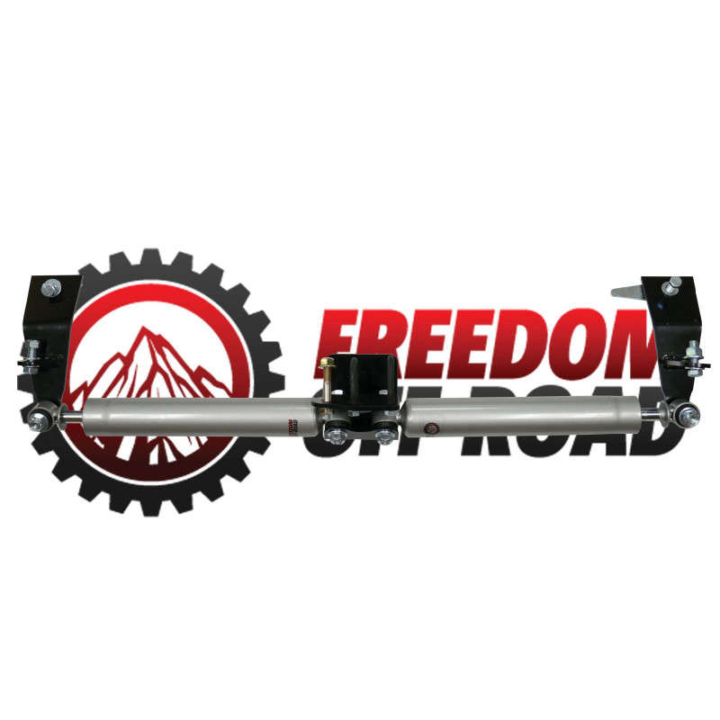 Freedom Offroad FO-SBD01-FREE Dual Steering Stabilizer (03-13 Dodge ...