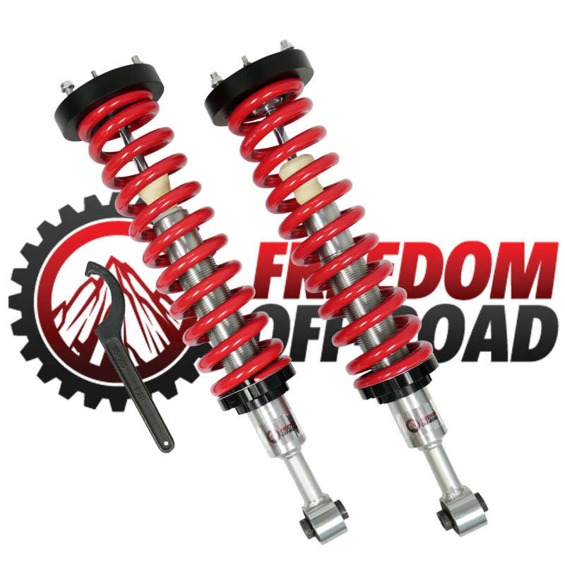 Freedom Offroad FO-F904F-FREE 1-4" Adjustable Coilovers (04-13 Ford F ...