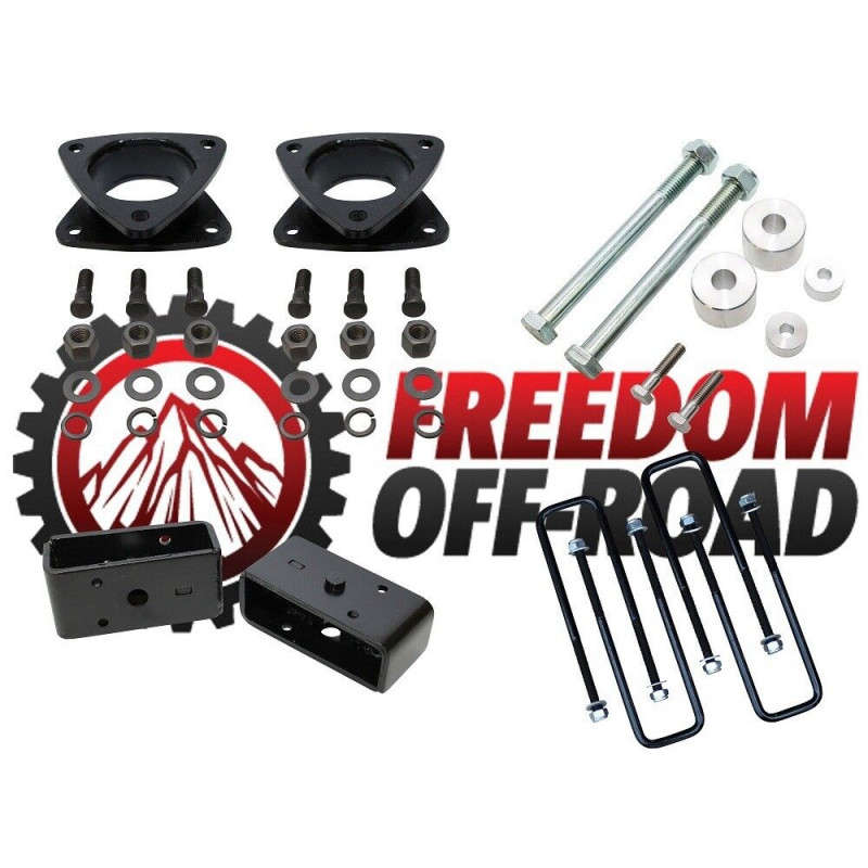 Freedom Offroad FO-T601-KIT+FO-T401-KIT-FREE 3" Suspension Lift Kit ...