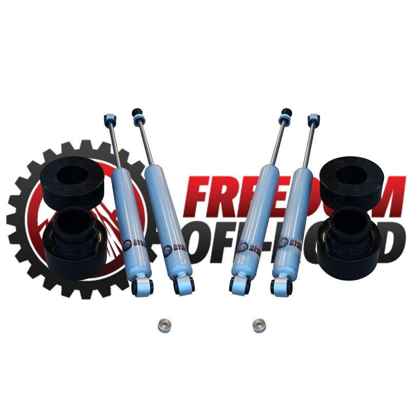 Freedom Offroad 2" Suspension Lifts for | FO-SH301+FO-J307 | Custom Offsets