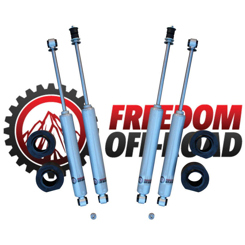 Freedom Offroad 3" Suspension Lifts for | FO-SH301+FO-J302 | Custom Offsets