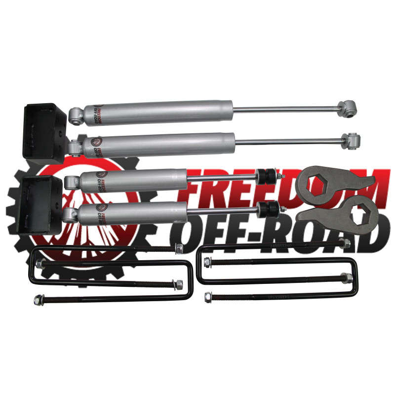 Freedom Offroad FO-G502-KIT-FREE 1-3" Leveling Kit w/Shocks (01-06 ...