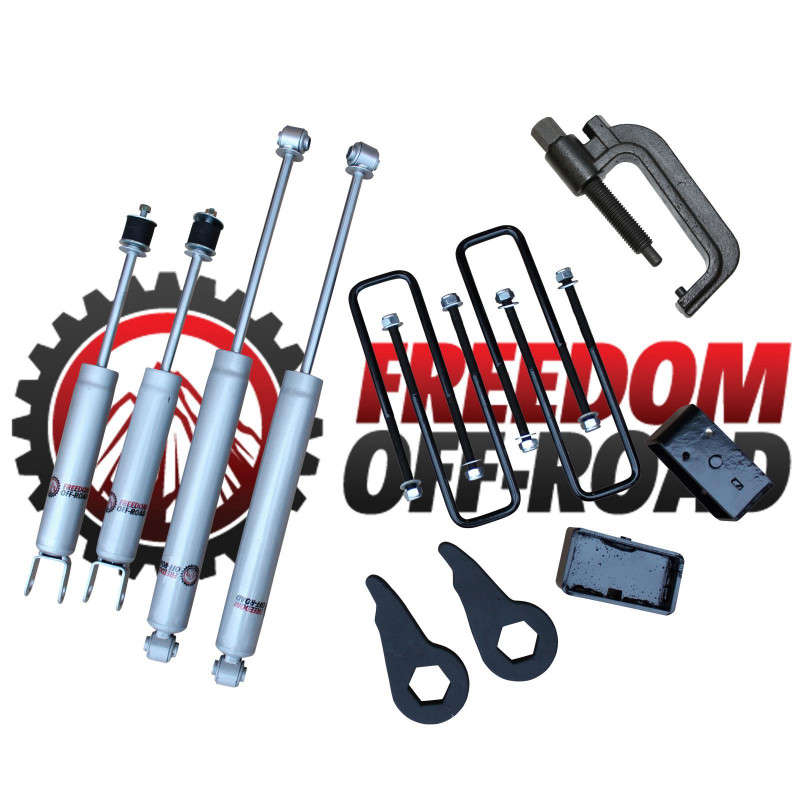 Freedom Offroad 1-3" Leveling Kits for | FO-G501-KIT+FO-U | Custom Offsets