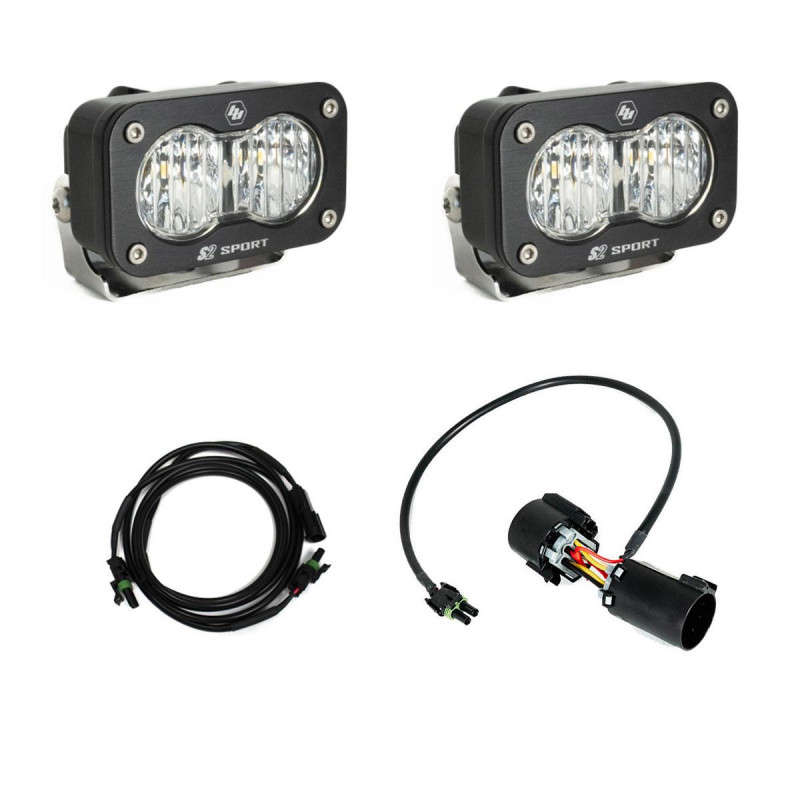Baja Designs BAJA-448231 S2 Sport Dual Reverse Light Kit | Clear ...