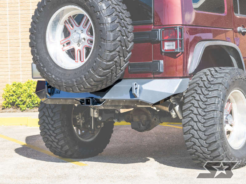 S3 Powersports S3198-JK-S3P "Ambush Series" Rear Bumper | Custom Offsets