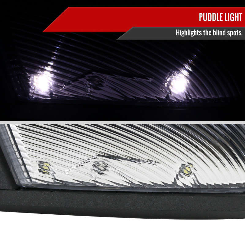 Spec-D Tuning RMV-RAM13HP-FS-L-SPECD Black Power Adjustable & Heated ...