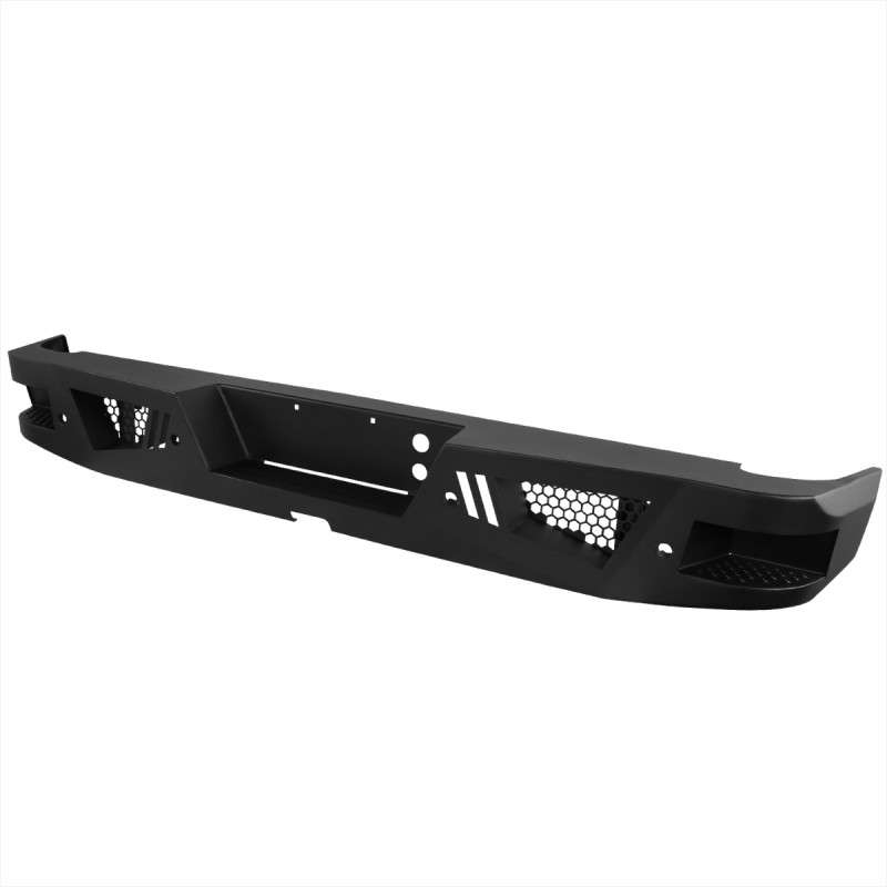 Spec-D Tuning BBR-SIE0715BK-A-WB-SPECD Black Heavy Duty Steel Rear Step ...