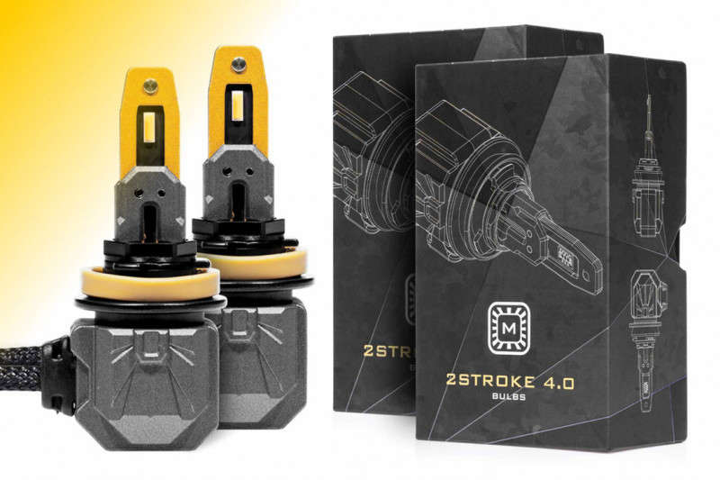 Morimoto LED2020-Y-MOR 2Stroke 4.0 LED Bulb | H11/H9/H8 Connector ...