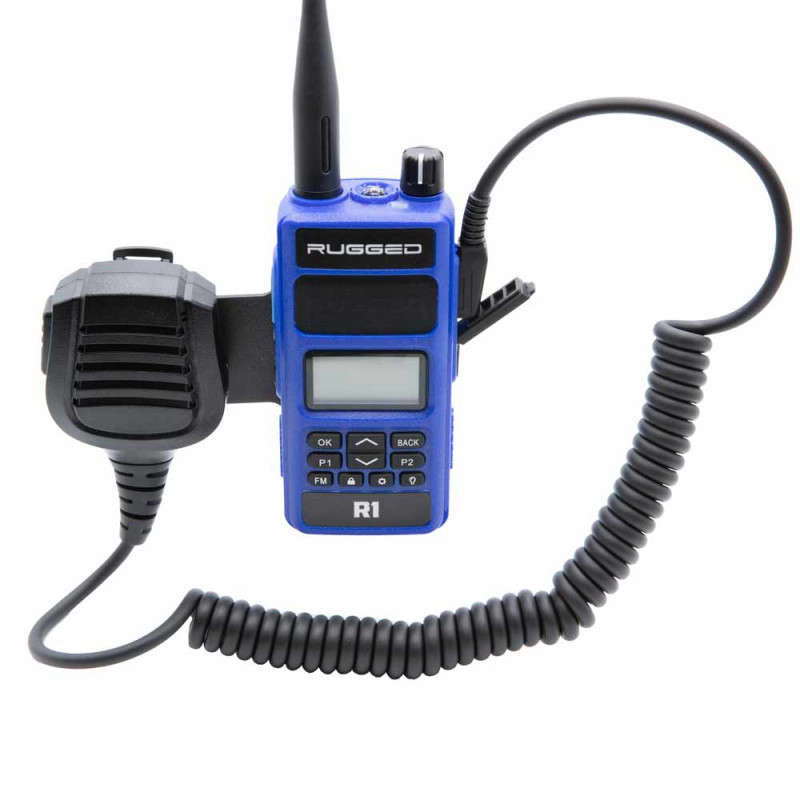Rugged Radios MT-RH-HM-RRADIO Handheld Radio and Hand Mic Mount for R1/Gmr2/Gmr2 Plus/Rdh16/V3 ...