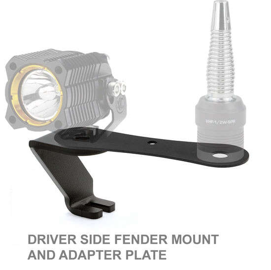 Rugged Radios MT-ANT-FENDER-B-RRADIO A-Pillar Antenna Mount | Passenger ...