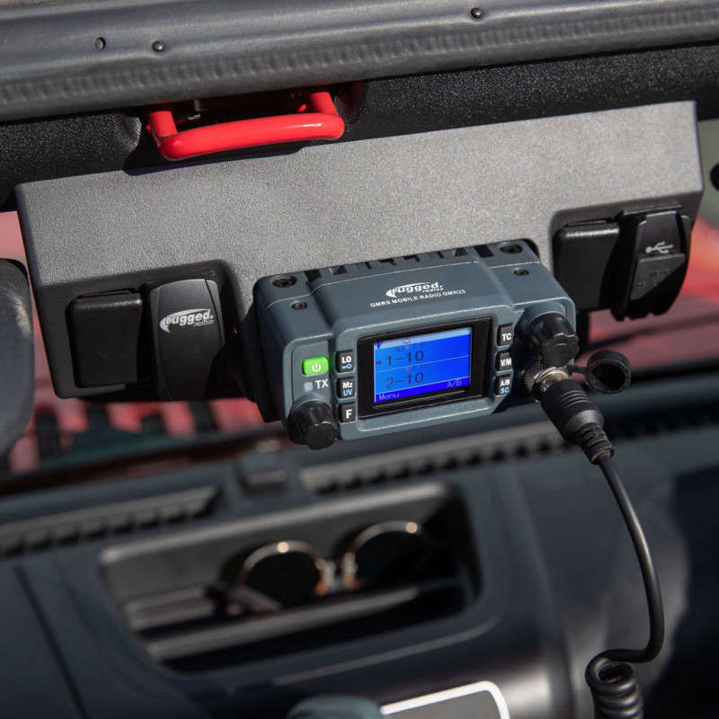 Rugged Radios MT-JK-25WP-RRADIO Upper Windshield Radio Mount Gmr25 and ...