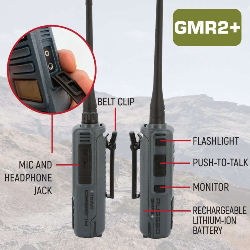 Rugged Radios RUGGED-ADVENTURE-PACK-RRADIO Adventure Pack | 2 Pack ...