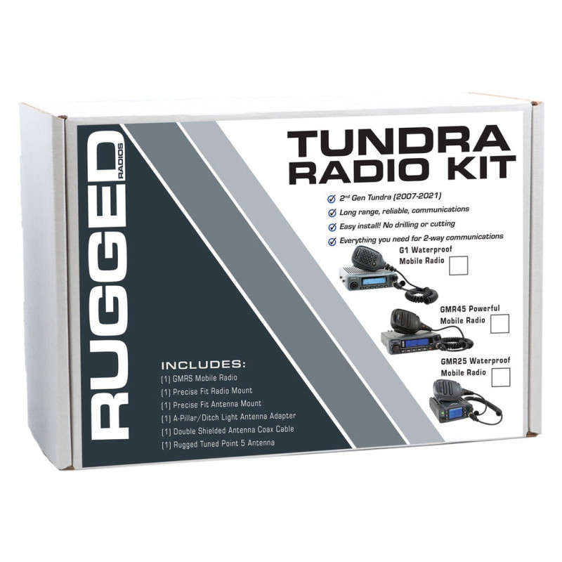 Rugged Radios TK1-GMR25-RRADIO Two-Way Gmrs Mobile Radio Kit | 25 Watt ...