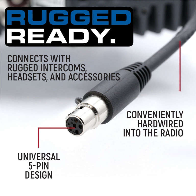 Rugged Radios RAPTOR-GMR45-RRADIO Two-Way Mobile Radio Kit | 45 Watt ...