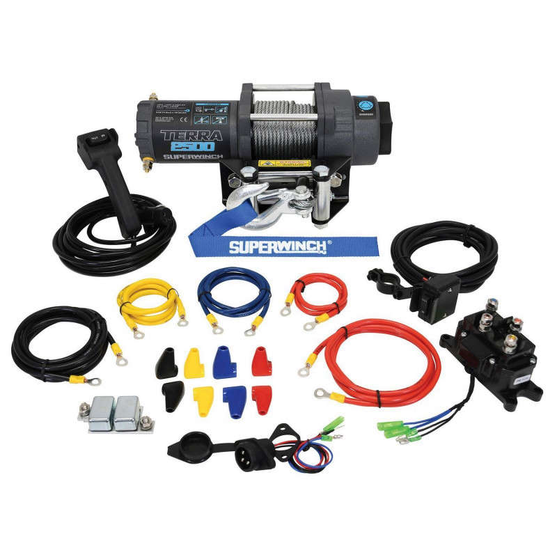 Superwinch 1125260-SUPW Terra 2500 Winch with Steel Wire Rope ...