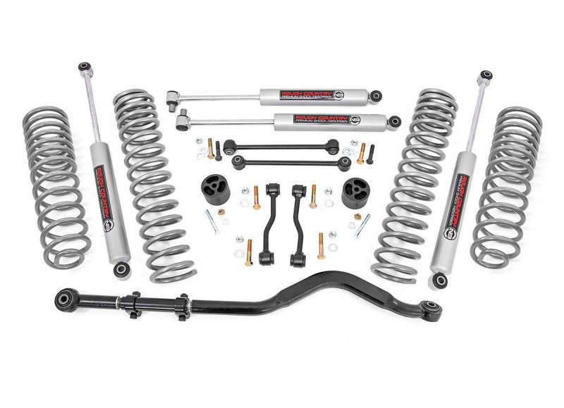 Rough Country 78930-RC 3.5" Lift Kit | Premium N3 Shocks (24-25 Jeep Gladiator JT | 4WD ...