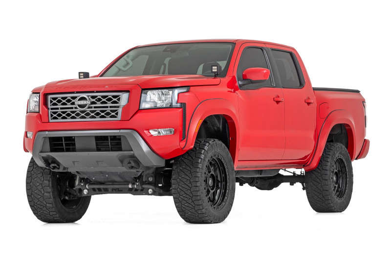 Rough Country S-N12200-KH3-RC Fender Flares | Sport | KH3 Super Black ...