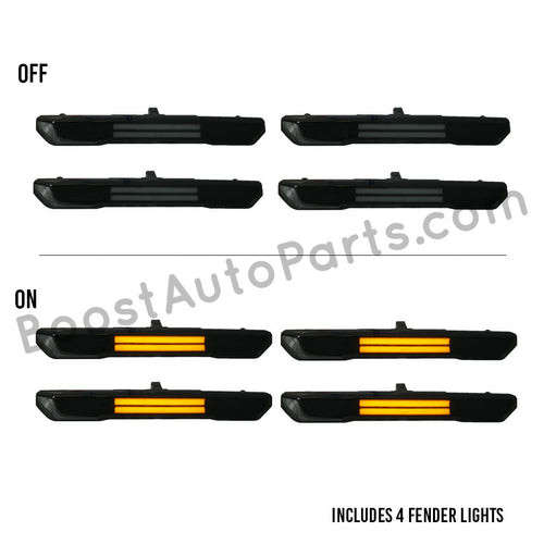 Boost Auto 2904PTX*4 & 2904H-CAN-BAUTO Sequential Signal & Running ...