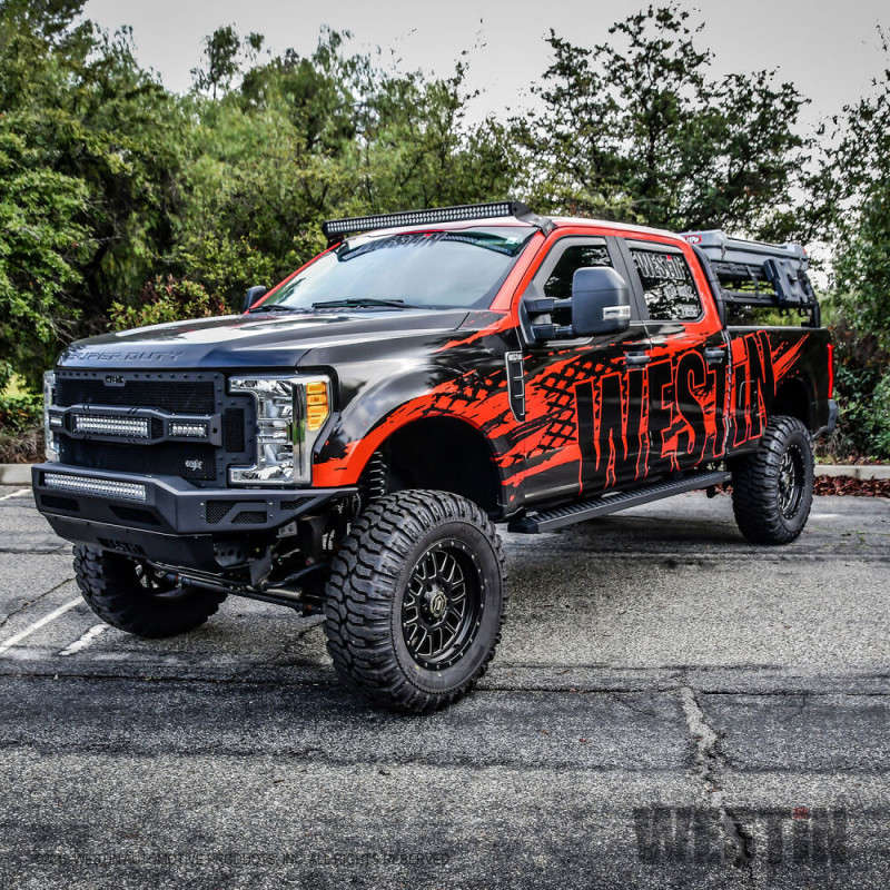 Westin WES-27-80095 Grate Steps Running Boards | Textured Black (14-24 ...