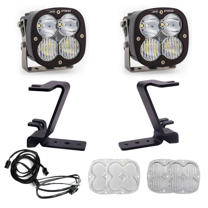 Baja Designs BAJA-448211UP XL Pro A-Pillar Light Kit | Upfitter Wiring ...