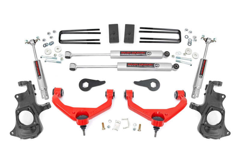 Rough Country 3.5" Suspension Lifts for | 97630RED-RC | Custom Offsets