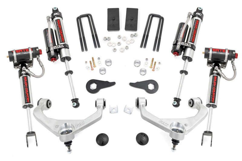 Rough Country 97550-RC 3.5" Lift Kit | Alum. UCA's | W/ Factory Rear ...